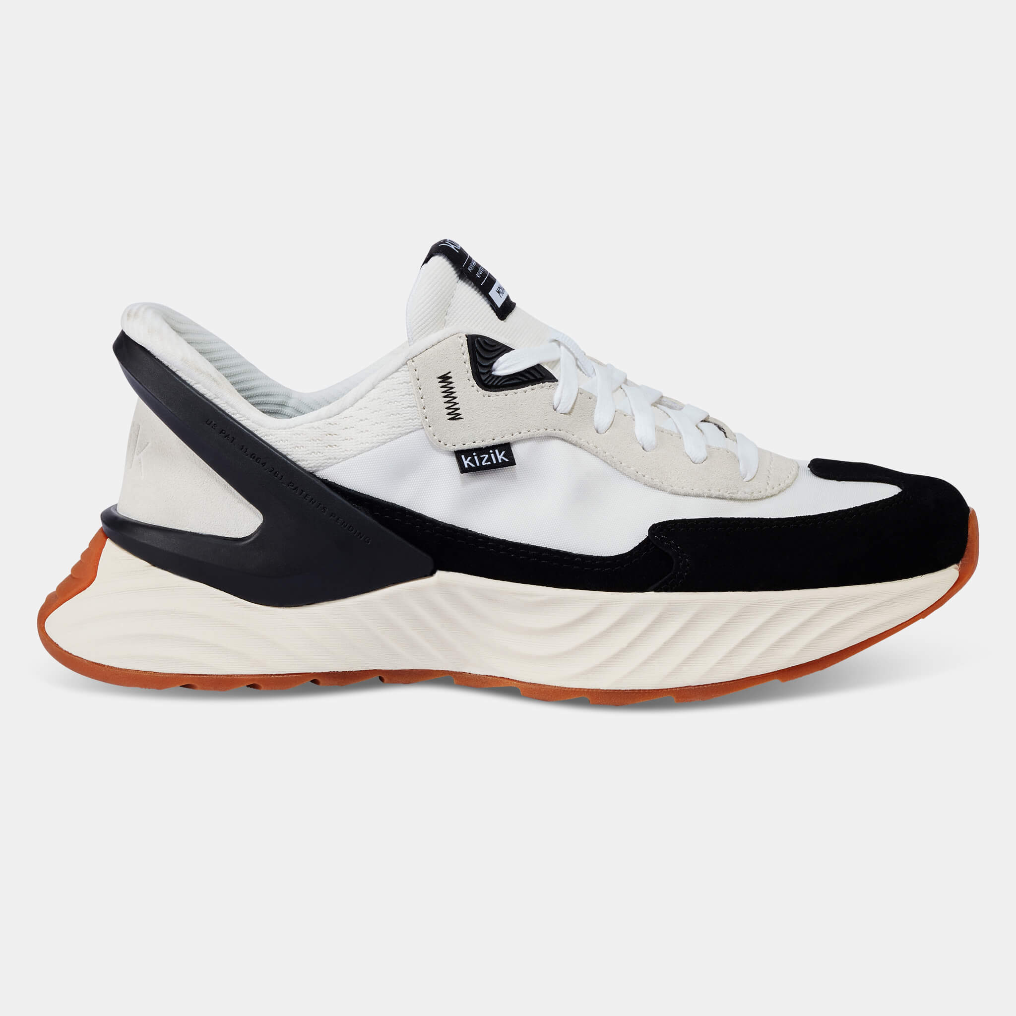 Men's Monaco - White/Black – Kizik Canada